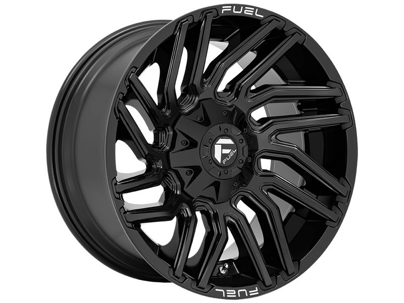 Fuel Gloss Black Typhoon Wheel D77620007047 | RealTruck