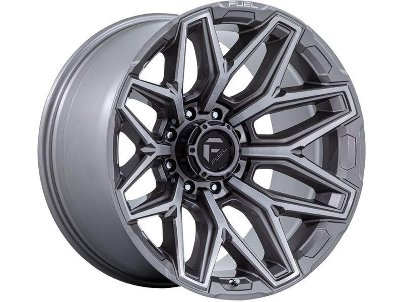 Fuel Grey Flux 8 Wheels | RealTruck