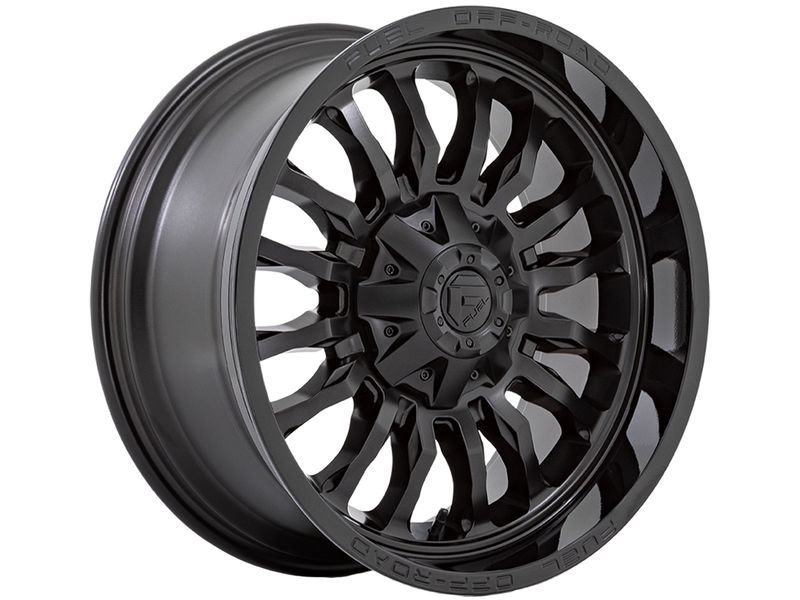 Fuel Matte Black Arc Wheels | RealTruck