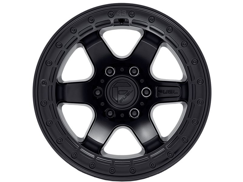 Fuel Matte Black Block Beadlock Wheels | RealTruck