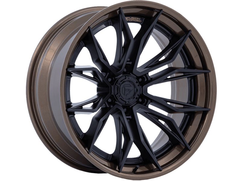 Fuel Matte Black & Bronze Mutiny Wheels | RealTruck