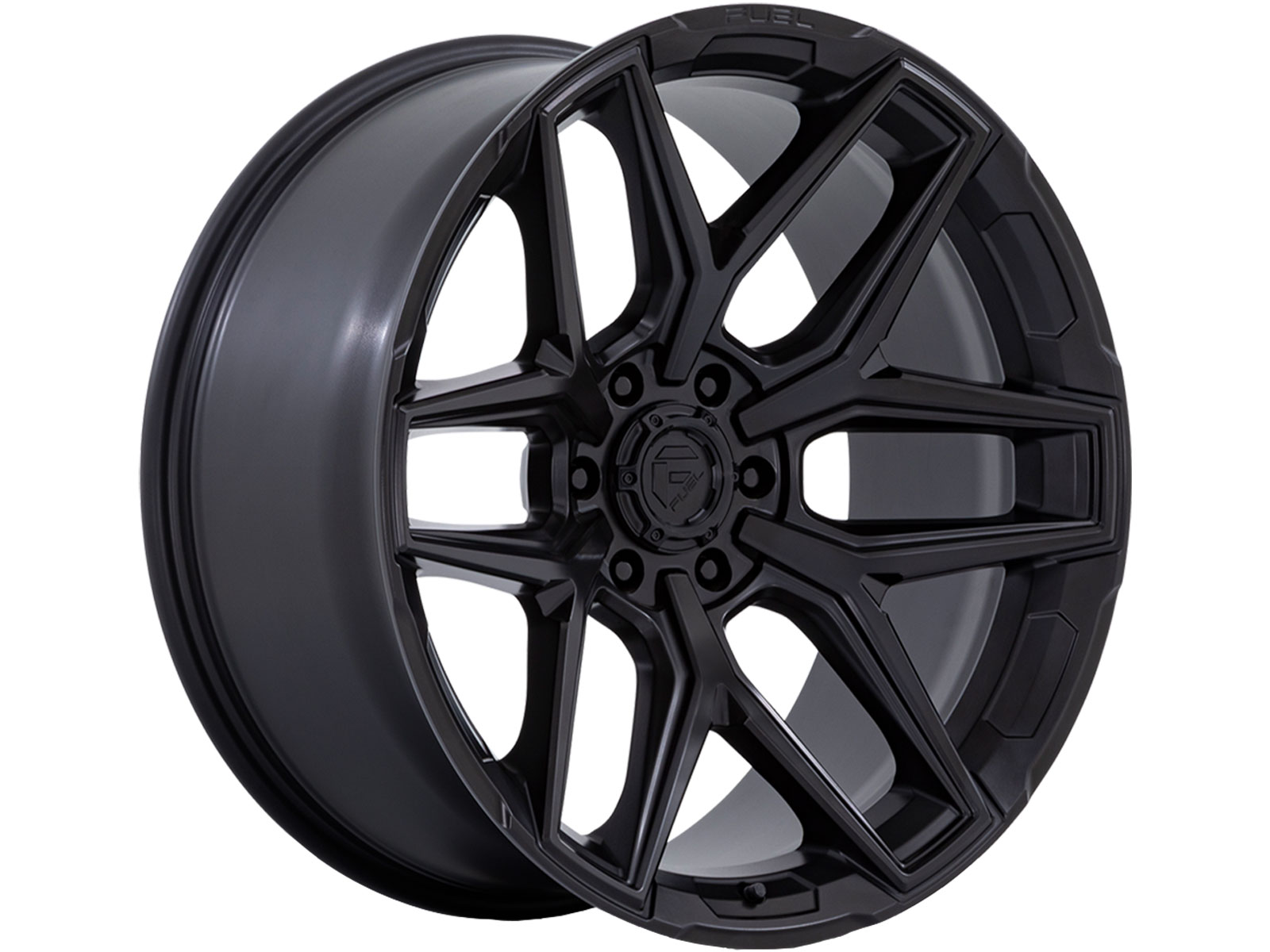 Fuel Matte Black Flux Wheels | RealTruck