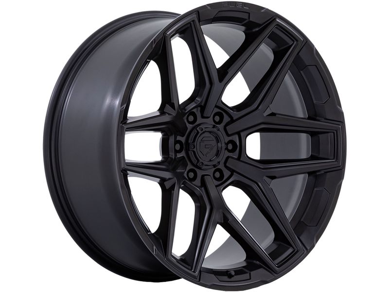 Fuel Matte Black Flux Wheels | RealTruck
