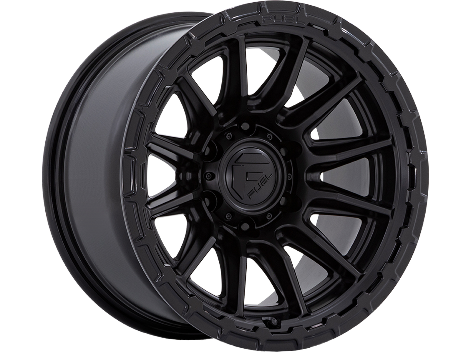 Fuel Matte Black Piston Wheels | RealTruck