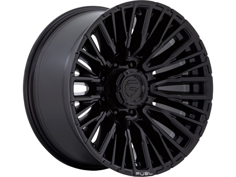 Fuel Matte Black Rebar 8 Wheels | RealTruck