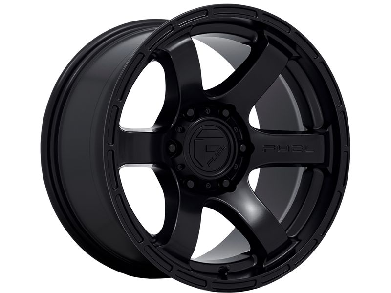 Fuel Matte Black Rush Wheel D76618907545 | RealTruck
