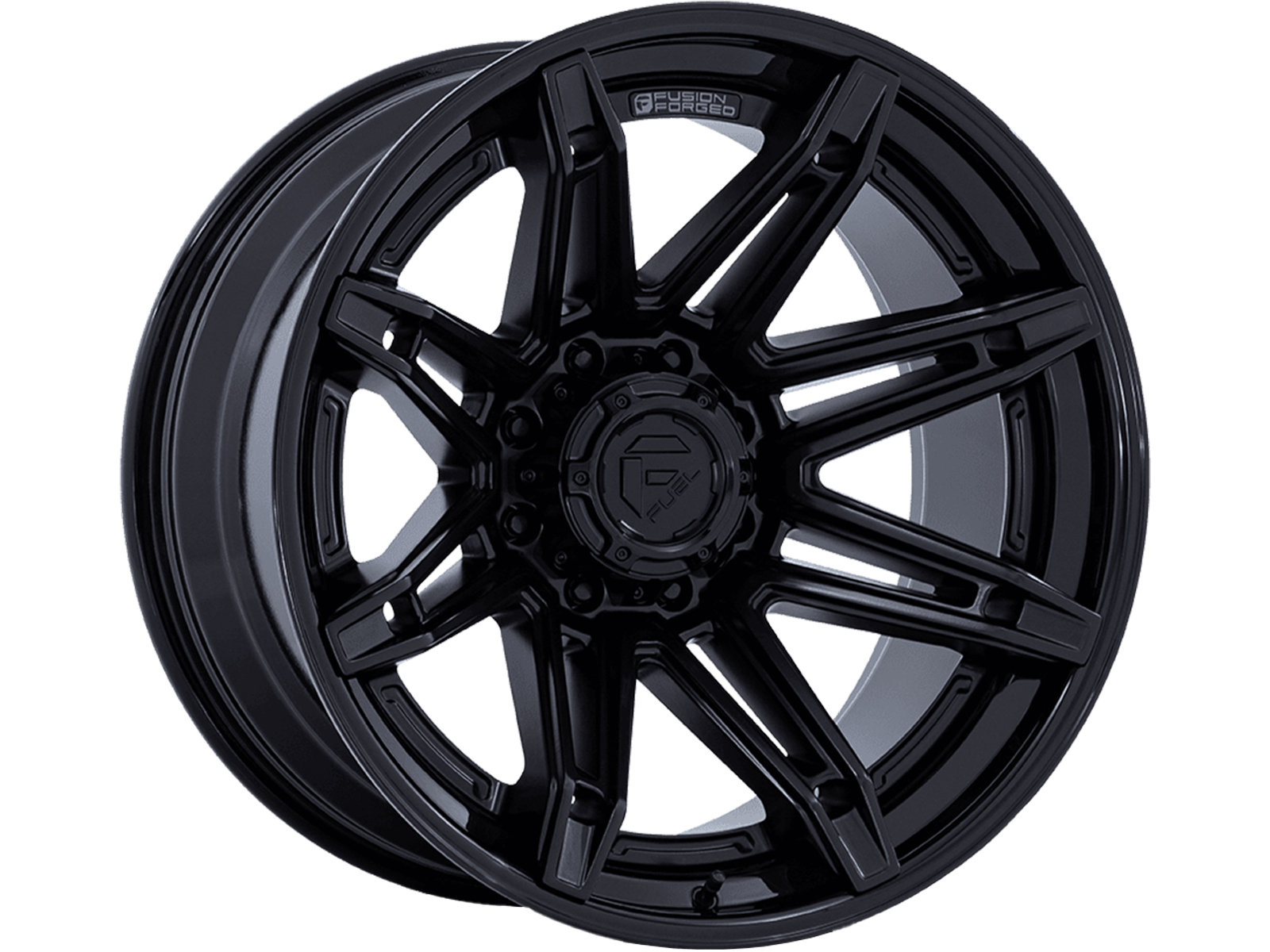 Fuel Matte & Gloss Black Brawl Wheels | RealTruck