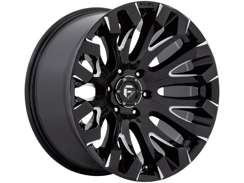 Fuel Milled Gloss Black Quake Wheels | RealTruck