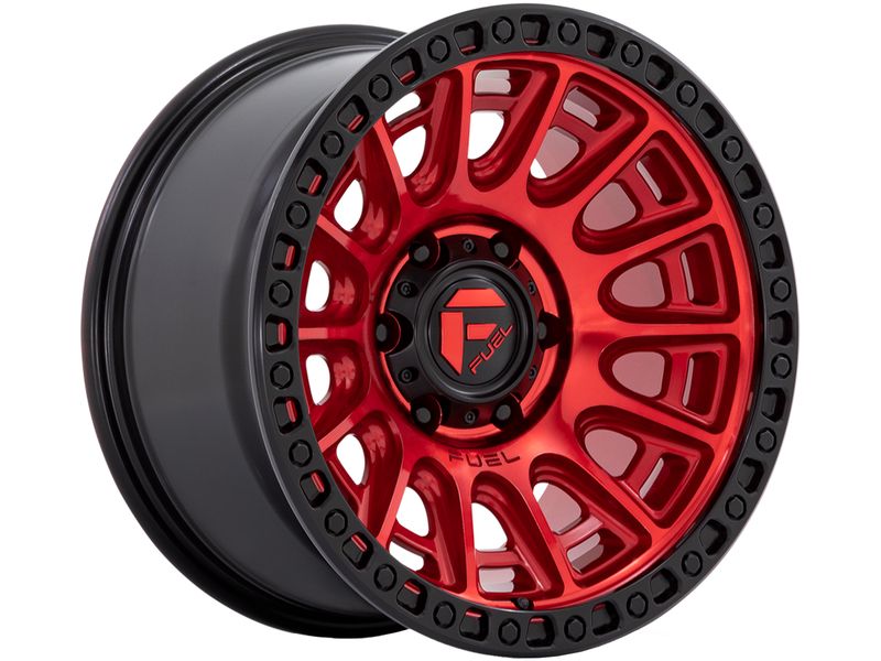 Fuel Red & Black Cycle Wheels | RealTruck