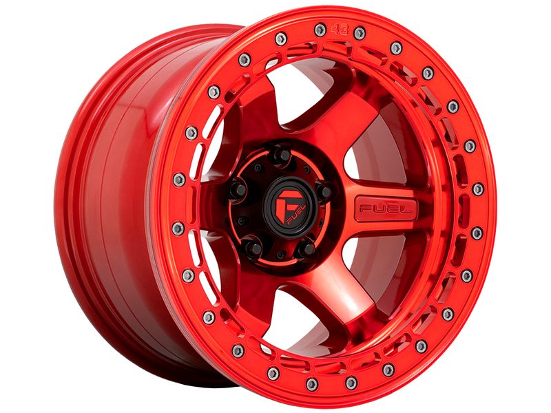 Fuel Red Block Beadlock Wheels | RealTruck