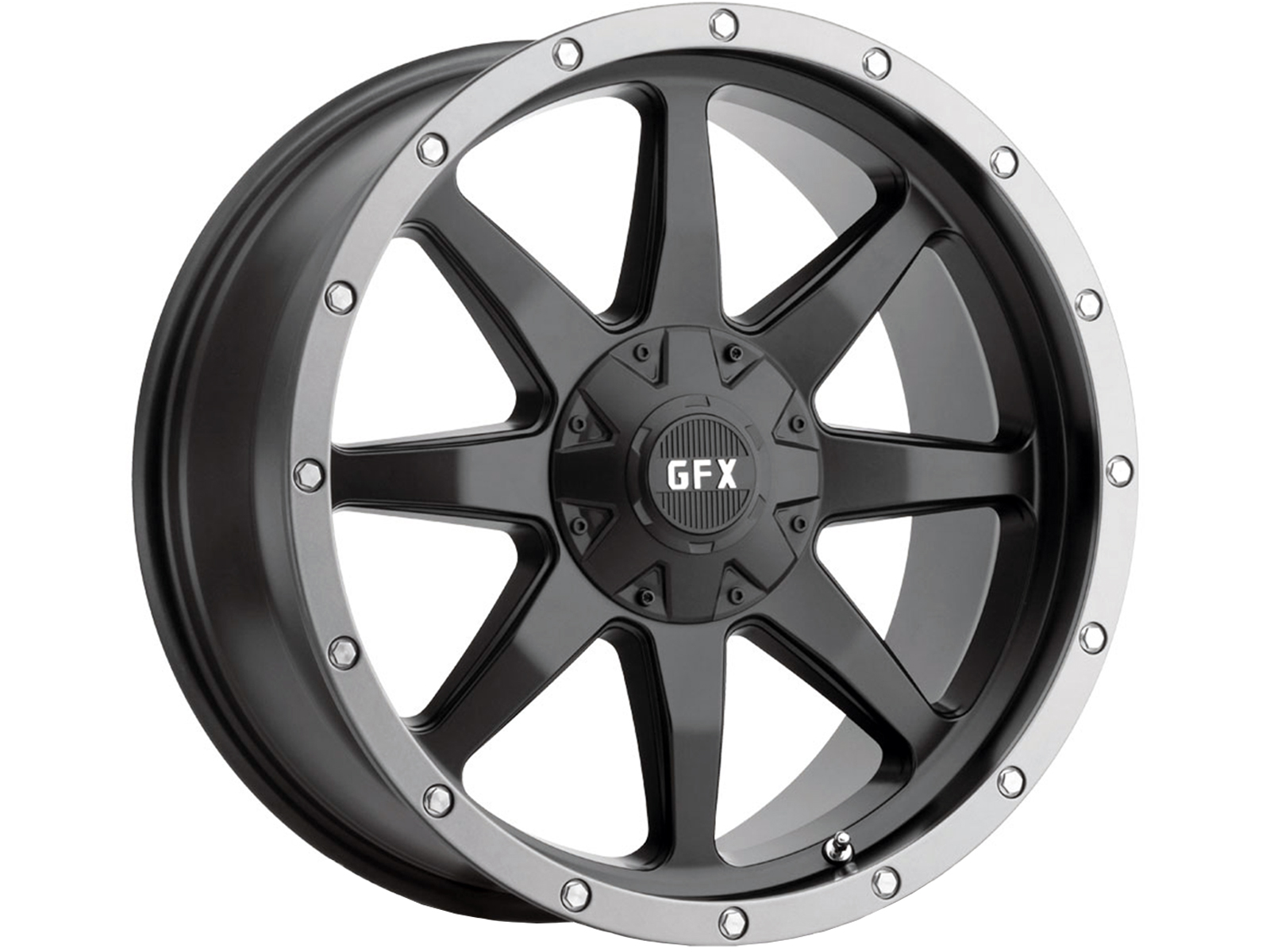 G-FX Matte Black TR14 Wheels | RealTruck