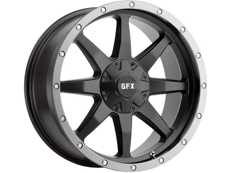 G-FX Matte Black TR14 Wheels | RealTruck