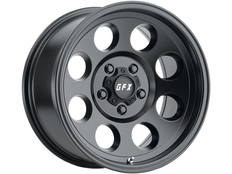 G-FX Matte Black TR16 Wheels | RealTruck