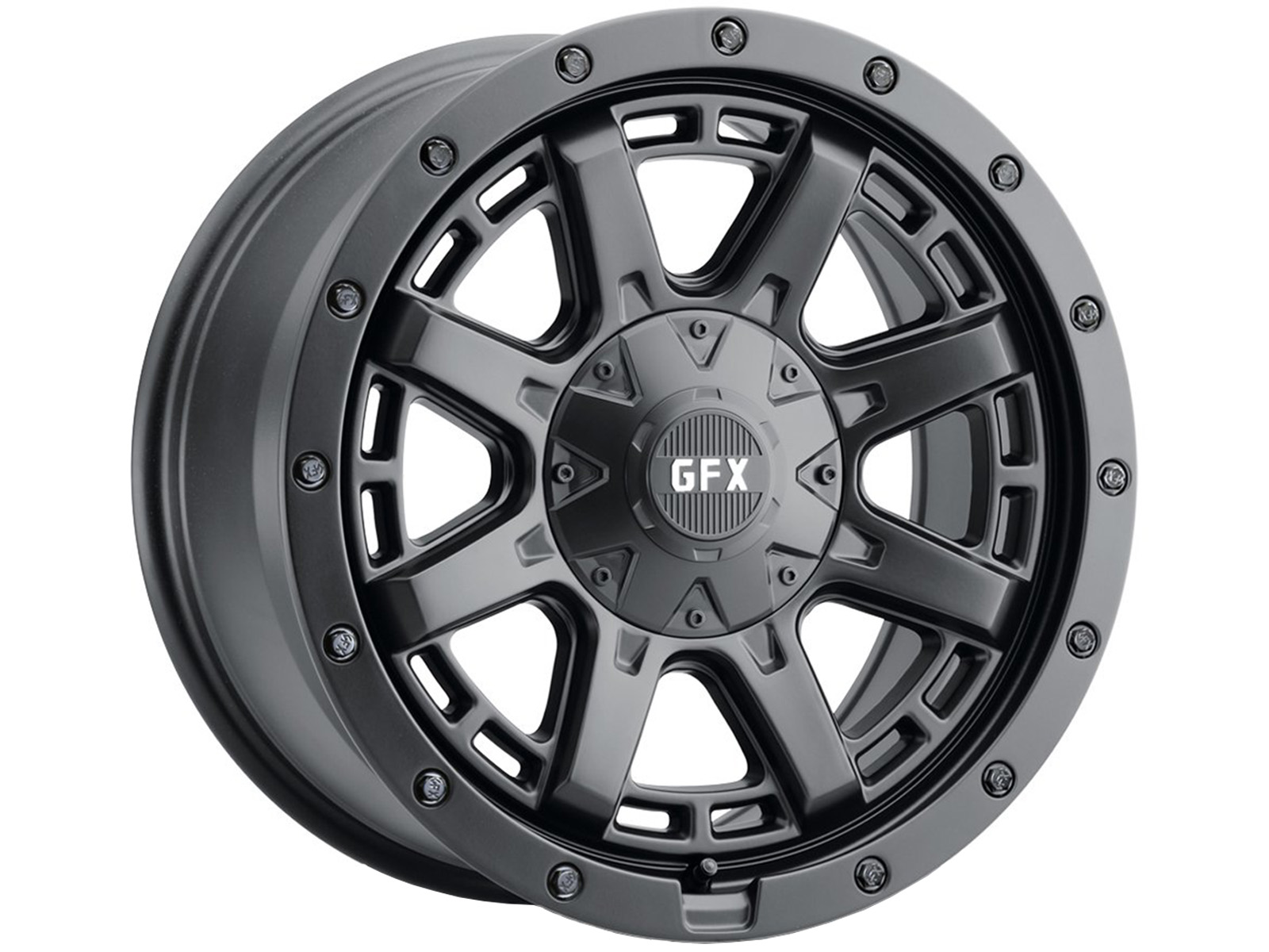 G-FX Matte Black TR27 Wheels | RealTruck