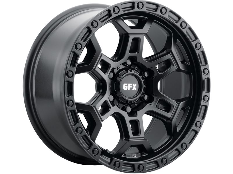 G-FX Matte Black TR33 Wheel T33-890-6135-20-MB | RealTruck