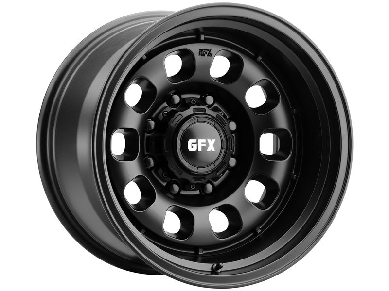 G-FX Matte Black TR35 Wheels | RealTruck