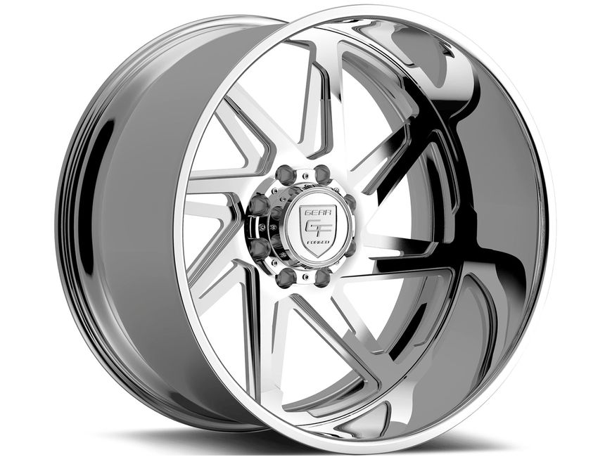 Gear Off-Road Forged Two-Piece Polished F72P2 Wheel F72P2-2227344R ...