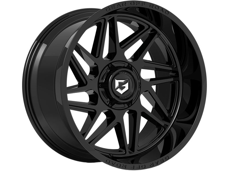 Gear Off-Road Gloss Black Ratio Wheels | RealTruck