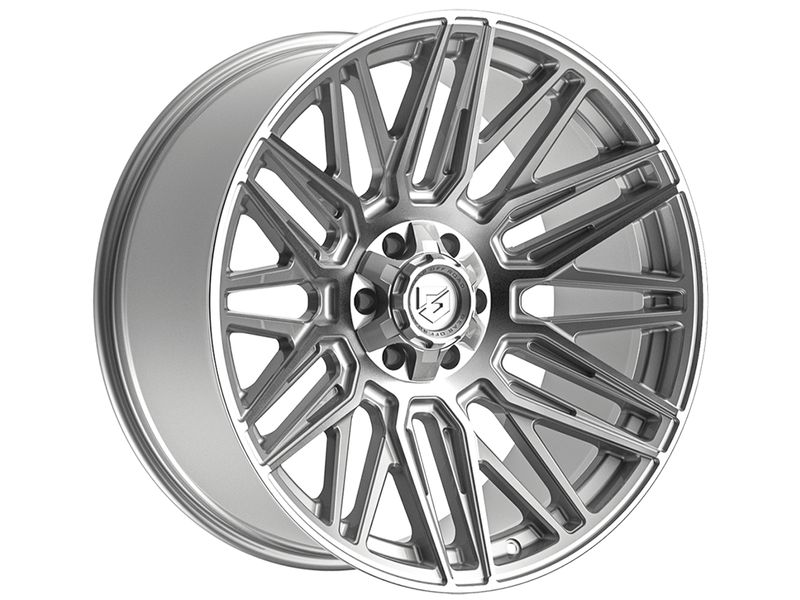 Gear Off-Road Silver Edge Wheel 770BS-2225244 | RealTruck
