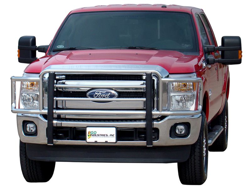 Go Industries Big Tex Chrome Grille Guard 77644 | RealTruck
