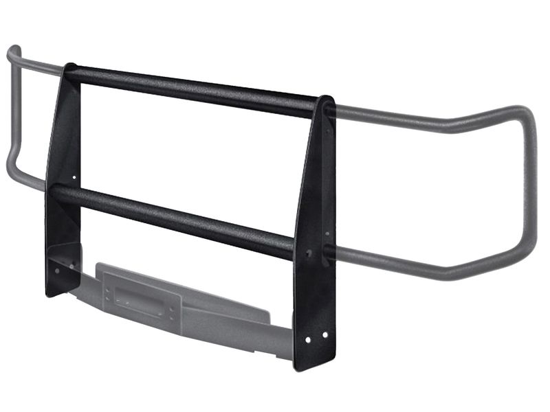 Go Industries Black Winch Grille Guard | RealTruck