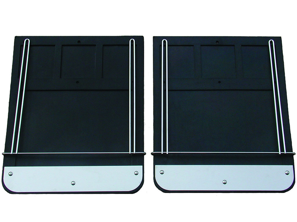 Go Industries Dual Wheel Classic Mud Flaps 70737SET | RealTruck