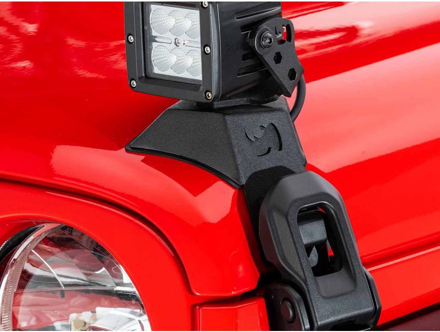 Go Rhino LED Light Mounts 730035T | RealTruck