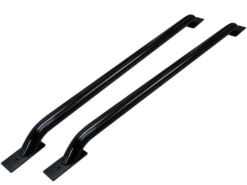 Go Rhino Black Bed Rails 8415B | RealTruck
