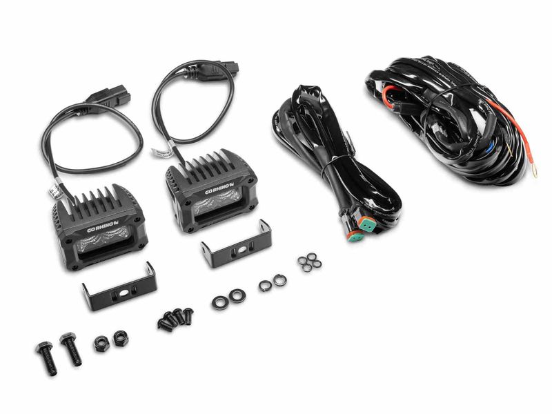 RealTruck Go Rhino Xplor Bright Series 3x2 LED Lights | RealTruck