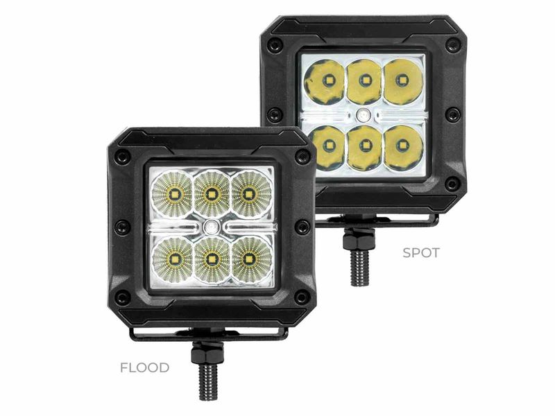 Go Rhino Xplor Bright Series 3x3 LED Cube Lights | RealTruck