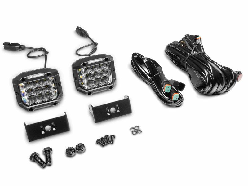 RealTruck Bright Series 4x3 Sideline LED Cube Light 750300323FCS ...