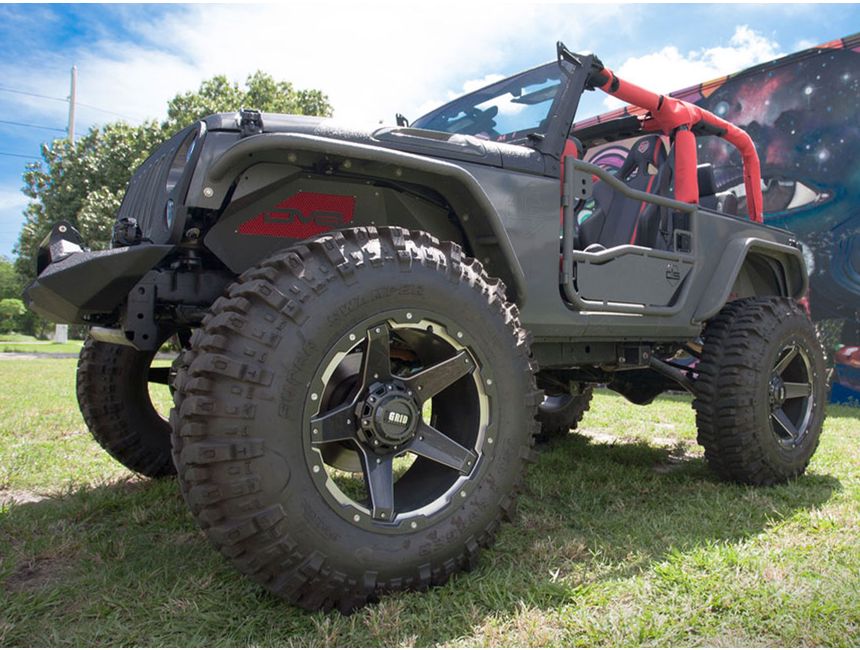 Grid Matte Black GD4 Wheels | RealTruck