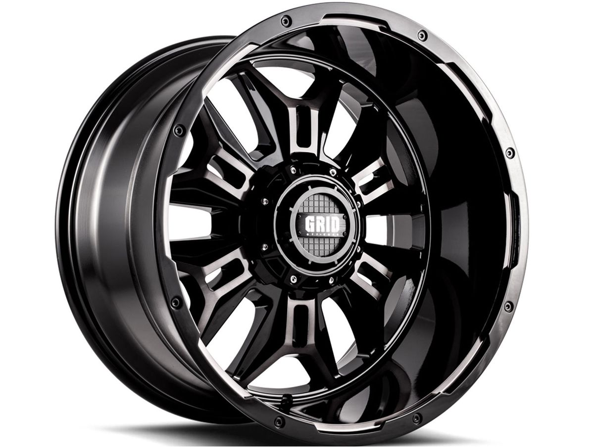 Grid Tinted Black GD11 Wheels | RealTruck
