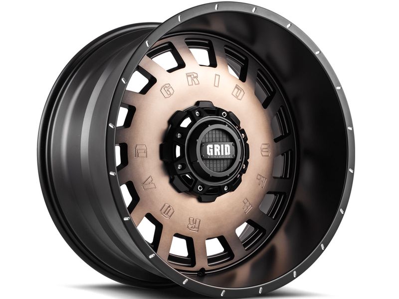 Grid Tinted Black GD3 Wheels | RealTruck