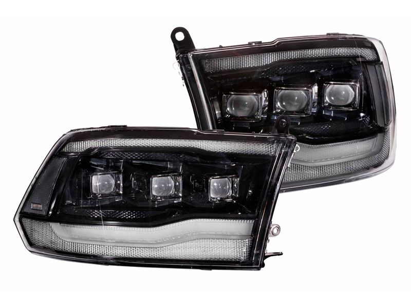 GTR Carbide Black LED Headlights GTR.HL50 | RealTruck