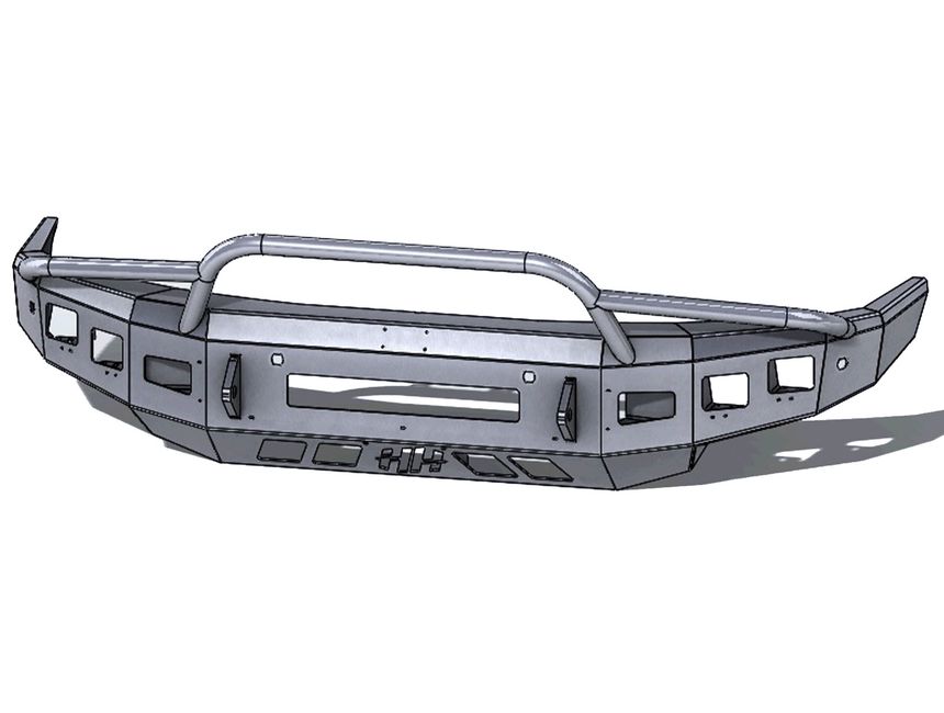Hammerhead Low Profile Pre-Runner Front Bumper 600-56-0833 | RealTruck