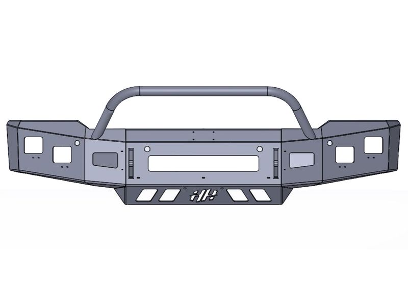 Hammerhead Low Profile Pre-Runner Front Bumper 600-56-0843 | RealTruck