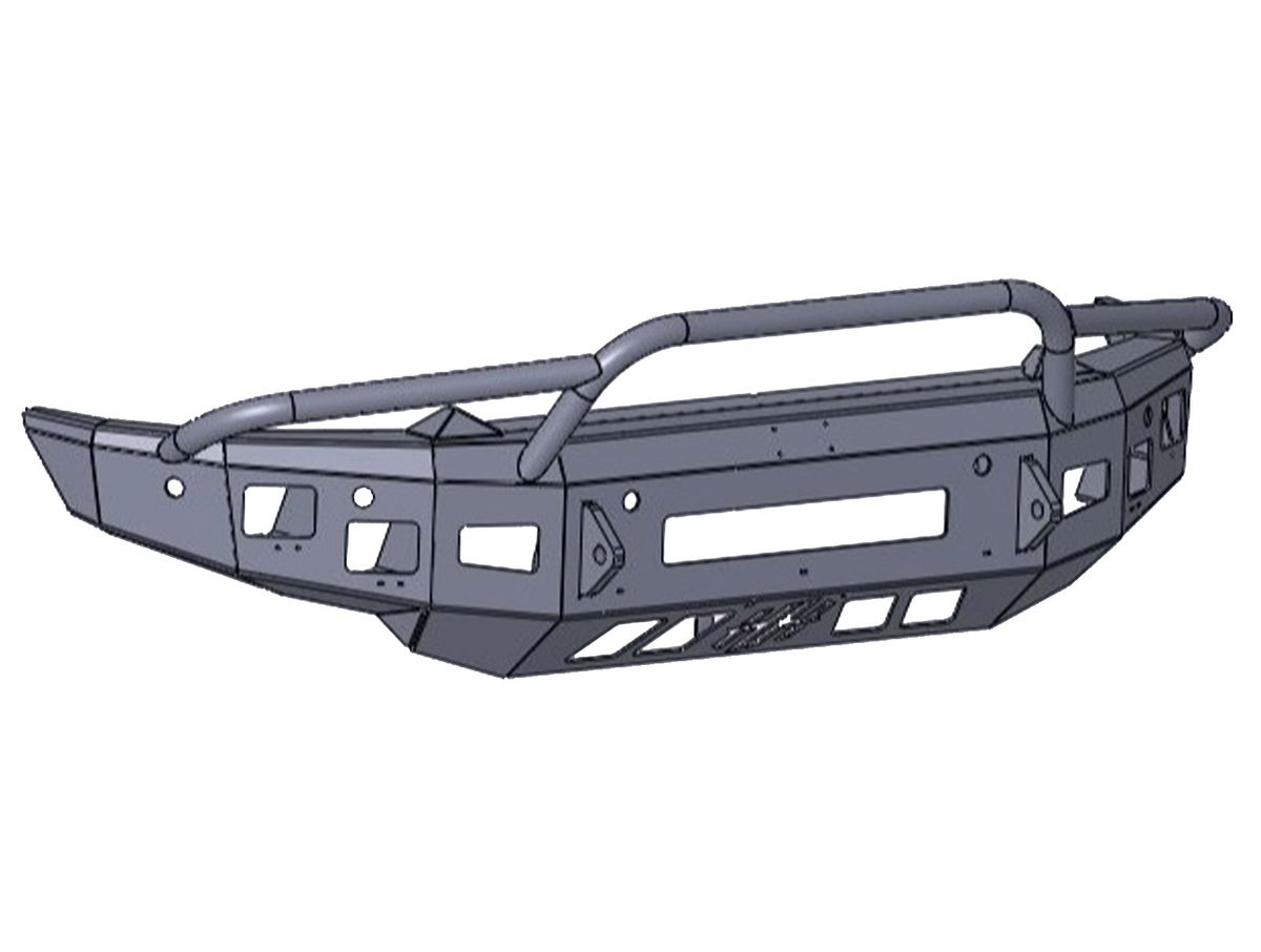 Hammerhead Low Profile Pre-Runner Front Bumper 600-56-0843 | RealTruck