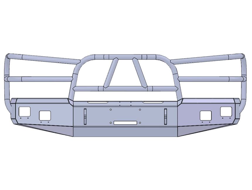 Hammerhead X-Series Grille Guard Front Bumper 600-56-0132 | RealTruck