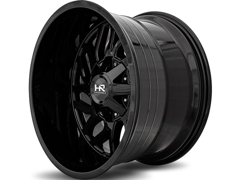 Hardrock Gloss Black Destroyer Wheels | RealTruck
