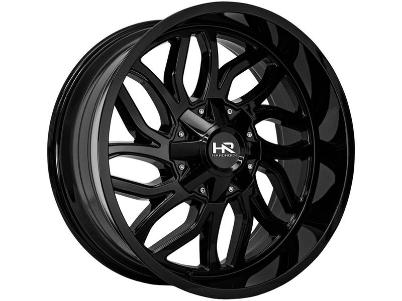Hardrock Gloss Black Destroyer Wheels | RealTruck