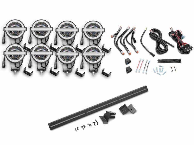 Havoc 5" Round Lasso Lights With Windshield Mount | RealTruck