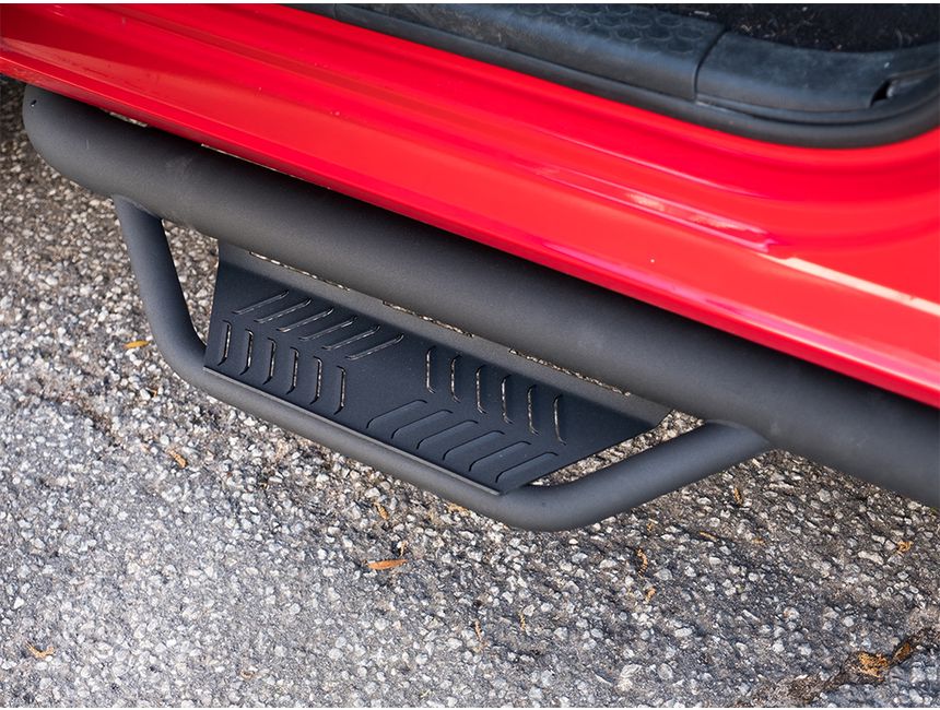 Havoc HS2 Black Hoop Steps 001207 | RealTruck