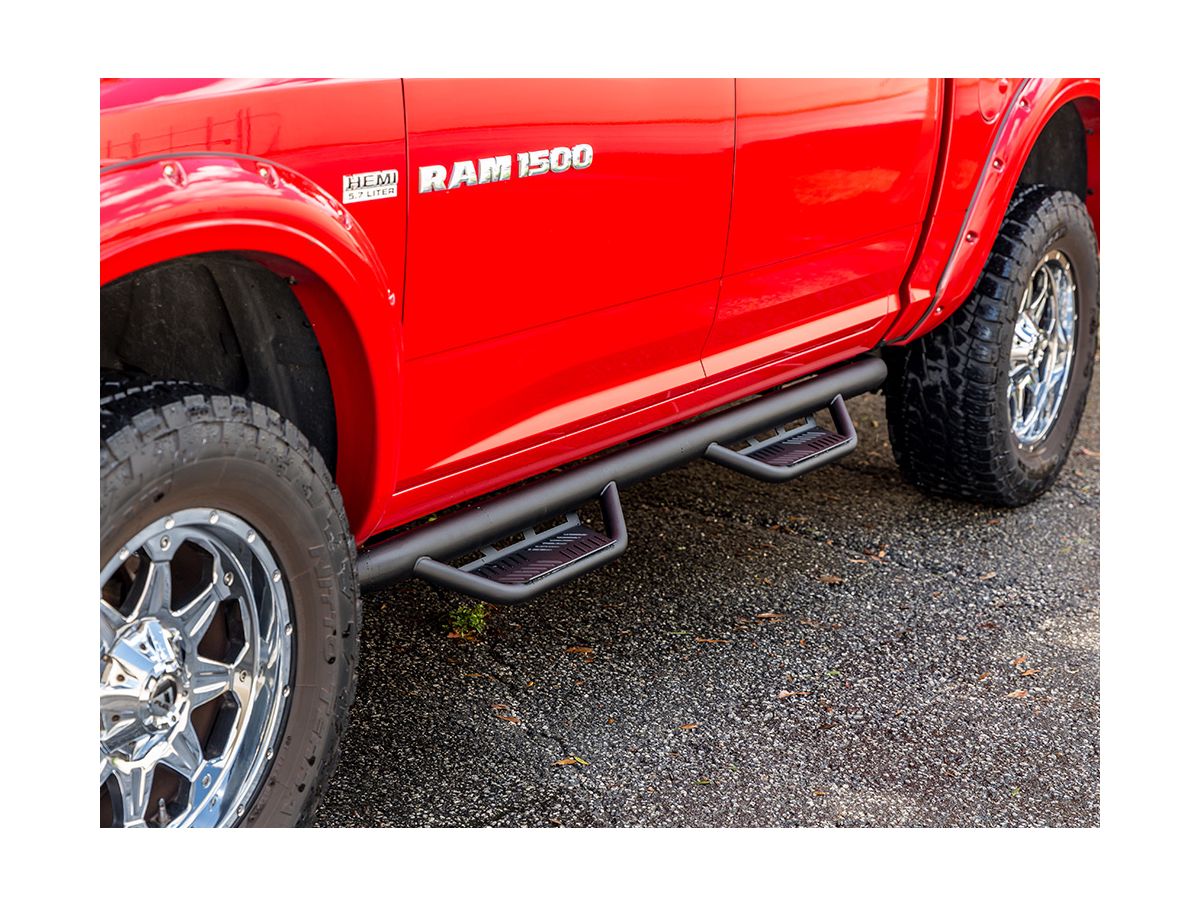 Havoc HS2 Black Hoop Steps 001208 | RealTruck