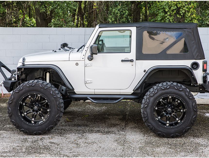 Havoc HS2 Black Hoop Steps 46-20004 | RealTruck