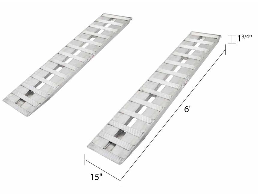 HD Ramps Aluminum Car Trailer Ramps 04-15-072-04 | RealTruck