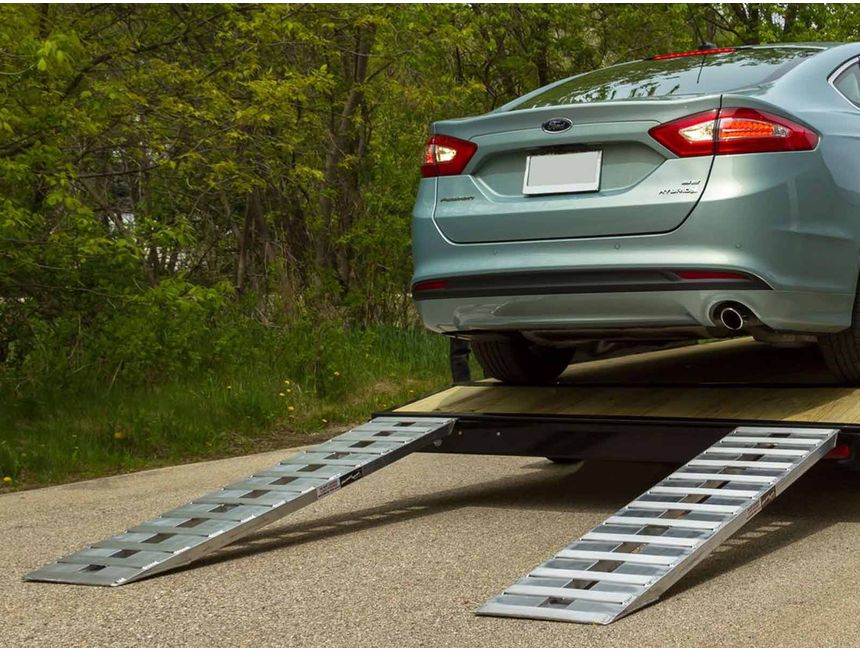 HD Ramps Aluminum Car Trailer Ramps 04-15-072-04 | RealTruck