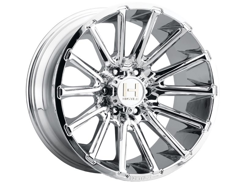 Hostile Chrome Typhoon Wheels | RealTruck