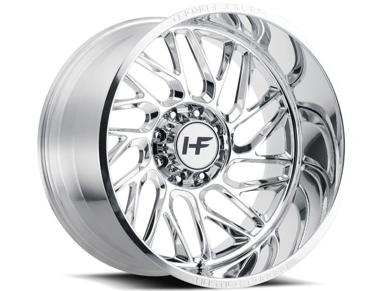 Hostile Forged Polished SuperBeast Wheel HF02-2212655047PL | RealTruck