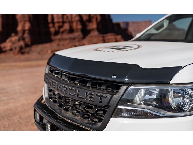 Husky Liners Smoke Aeroskin Low Profile Hood Protector 2842113 | RealTruck